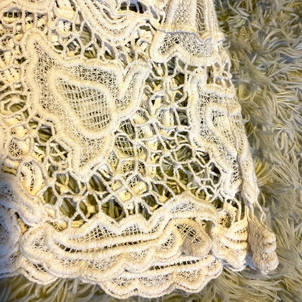 Solitaire Knit Pattered See Through Dress - Gem